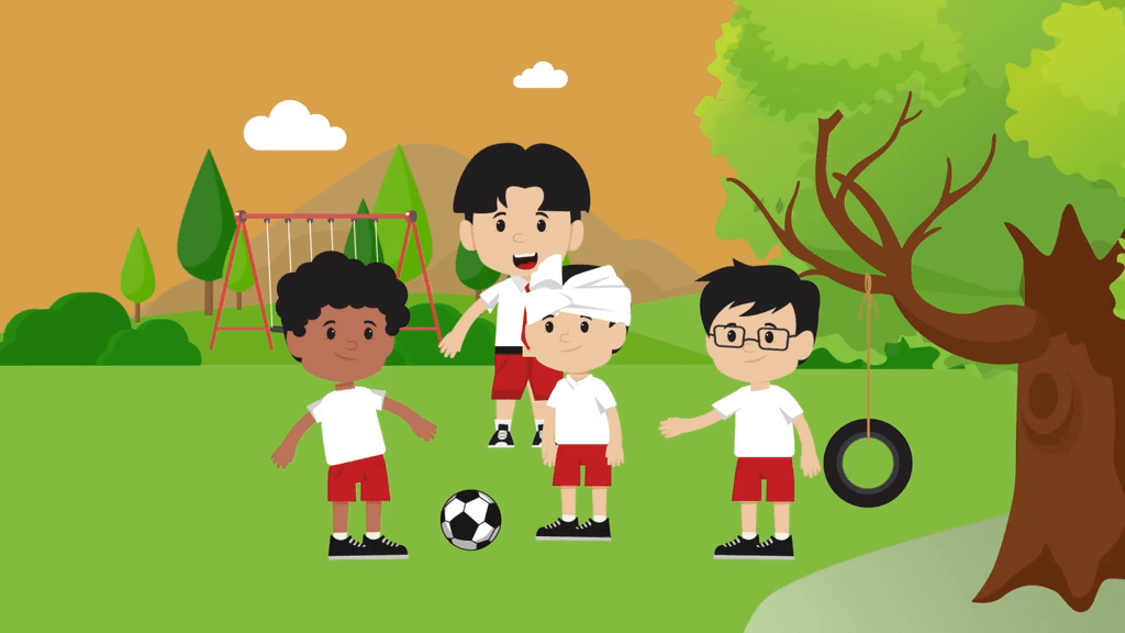 Video belajar Teks Permainan Kucing-kucingan Bahasa Indonesia untuk Kelas 2