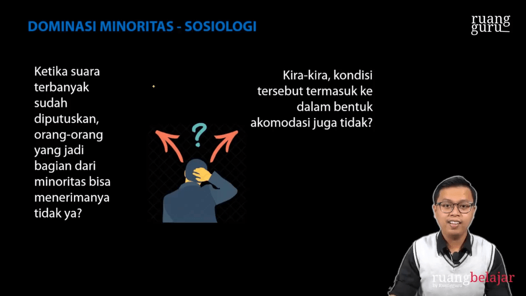 Video belajar Dominasi Minoritas Sosiologi untuk Kelas 10 IPS