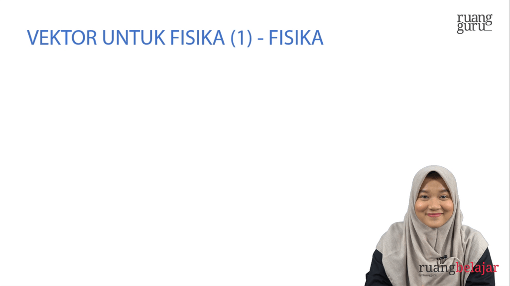 Video belajar Aplikasi Perkalian Skalar dengan Vektor Fisika untuk ...