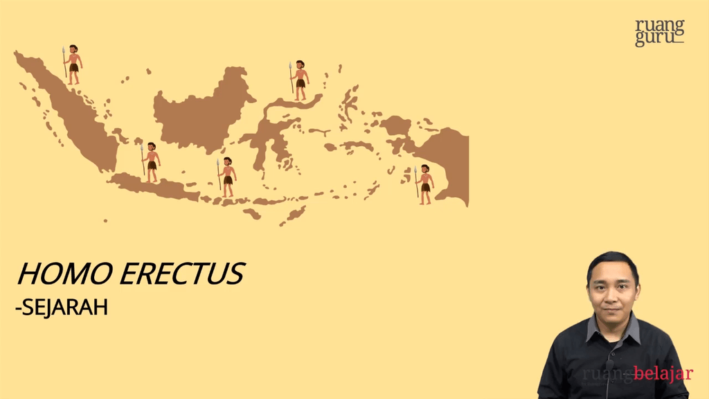 Video belajar Homo Erectus Sejarah Indonesia untuk Kelas 10 SMK