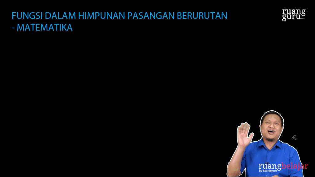 Video belajar Fungsi atau Pemetaan dalam Himpunan Pasangan Berurutan ... Video belajar Fungsi atau Pemetaan dalam Himpunan Pasangan Berurutan ...