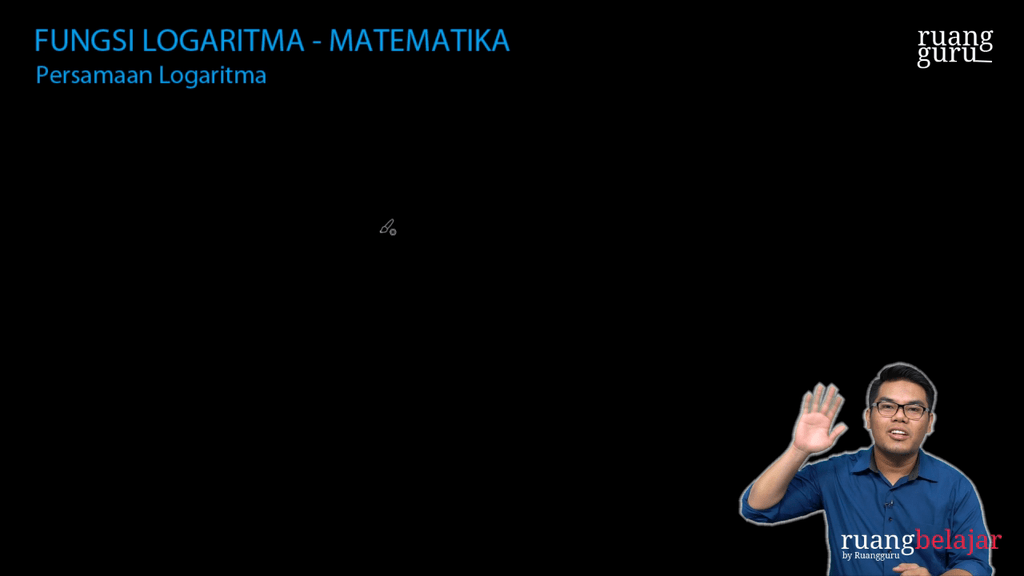 Video belajar Persamaan Bentuk Logaritma Bentuk II Matematika untuk ...
