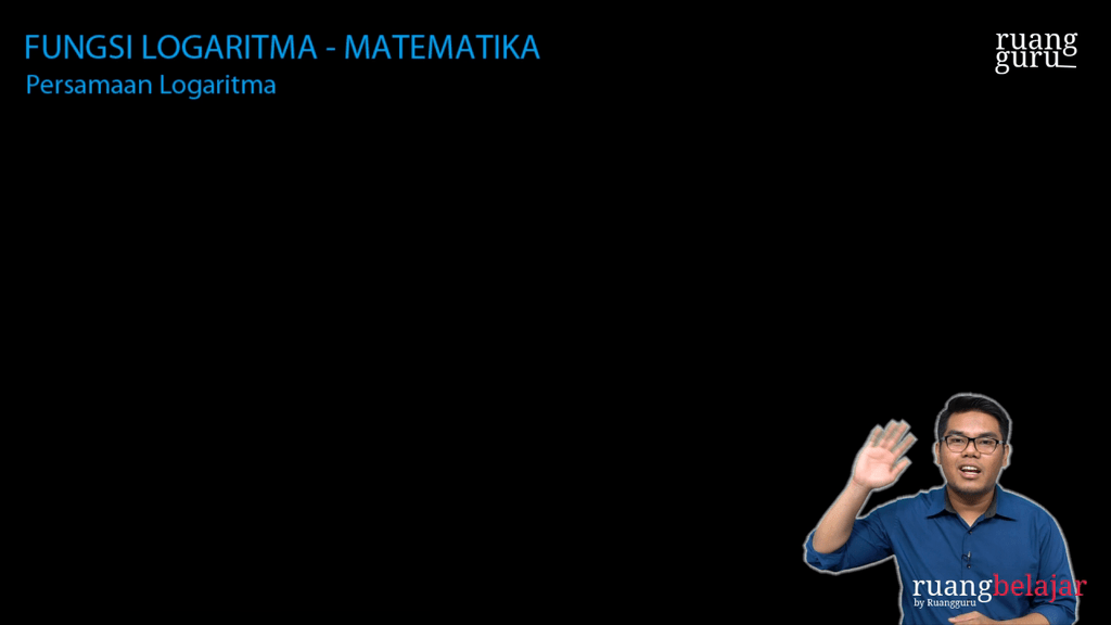 Video belajar Persamaan Bentuk Logaritma Bentuk IV Matematika untuk ...