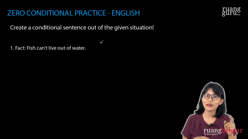 Video belajar Zero Conditional Practice Bahasa Inggris untuk Kelas 11
