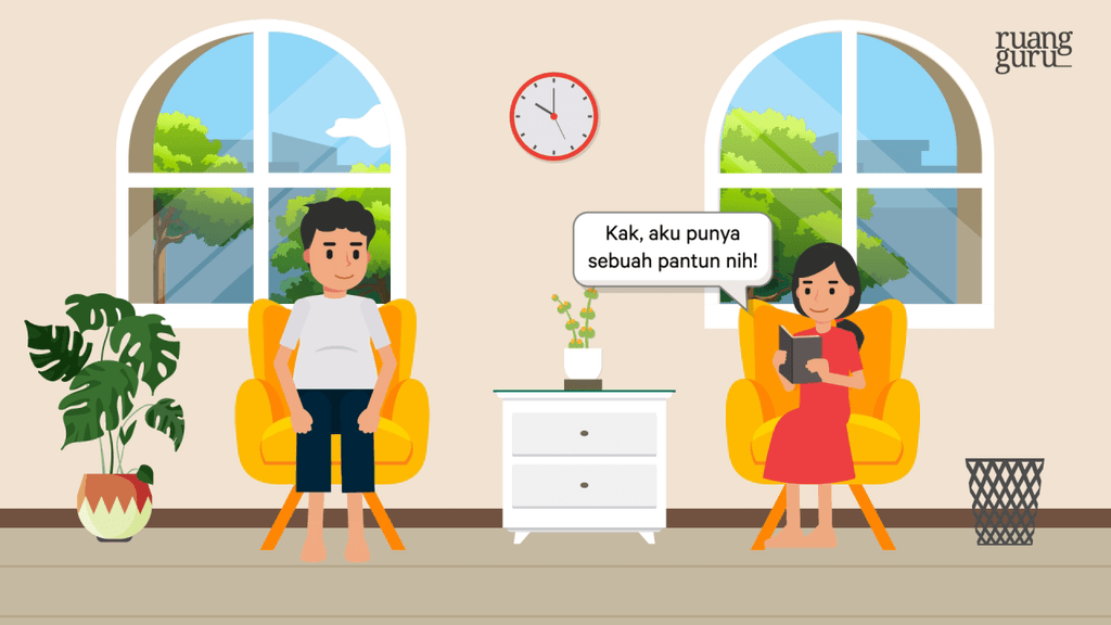 Video belajar Membuat Pantun pada Puisi Rakyat Bahasa Indonesia untuk ...