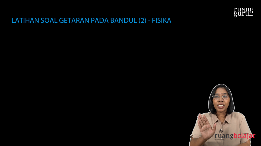 Video belajar Latihan Getaran pada Bandul (2) IPA untuk Kelas 8