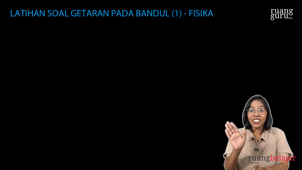 Video belajar Latihan Getaran pada Bandul (1) IPA untuk Kelas 8