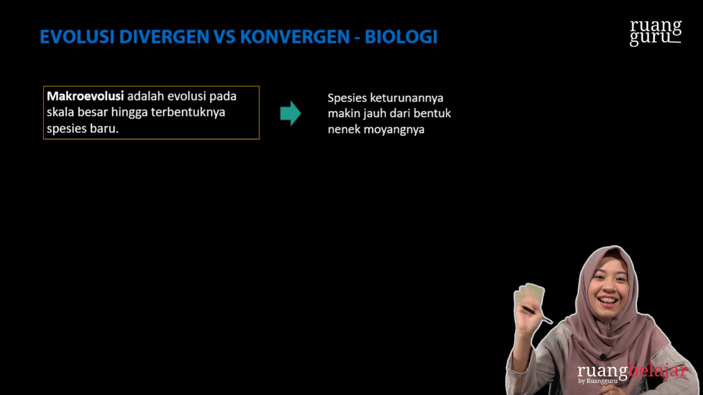 Video belajar Evolusi Divergen vs Konvergen Biologi untuk Kelas 12 IPA