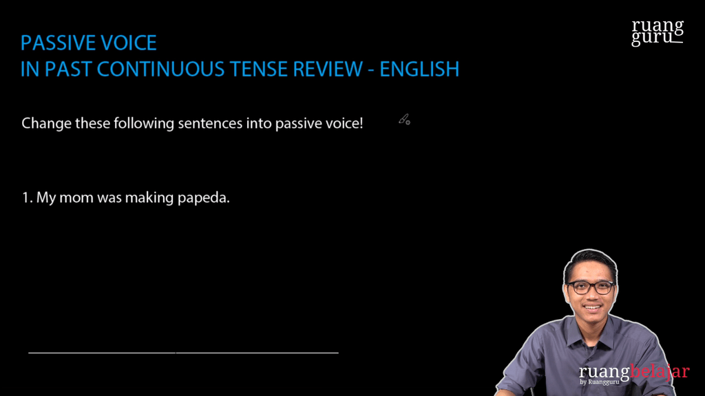 Video Belajar Passive Voice In Past Continuous Tense Review Bahasa video-belajar-passive-voice-in-past-continuous-tense-review-bahasa