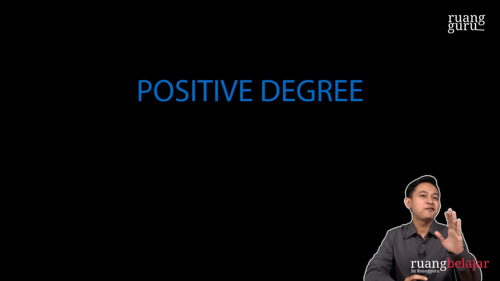 Video belajar Positive Degree Practice Bahasa Inggris untuk Kelas 8