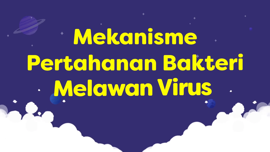 Video belajar Mekanisme Pertahanan Bakteri Melawan Virus Biologi untuk ...
