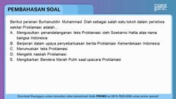 Berikut peranan Burhanuddin Muhammad Diah sebagai ...