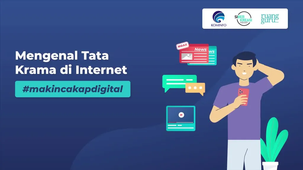 Literasi Digital SMK Kelas 12 Umum Tantangan Netiket Masyarakat Digital ...