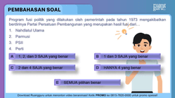 Program fusi partai politik yang dilakukan oleh pe...