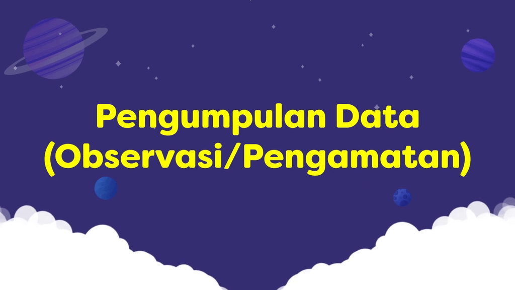 Video belajar Pengumpulan Data (Observasi atau Pengamatan) Matematika ...