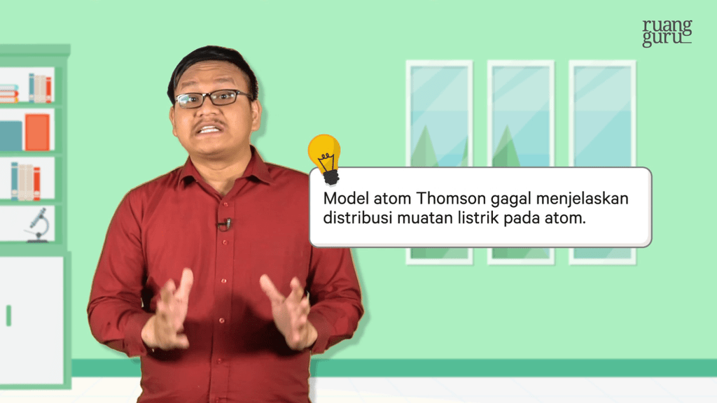 Video belajar Model Atom Rutherford Fisika untuk Kelas 12