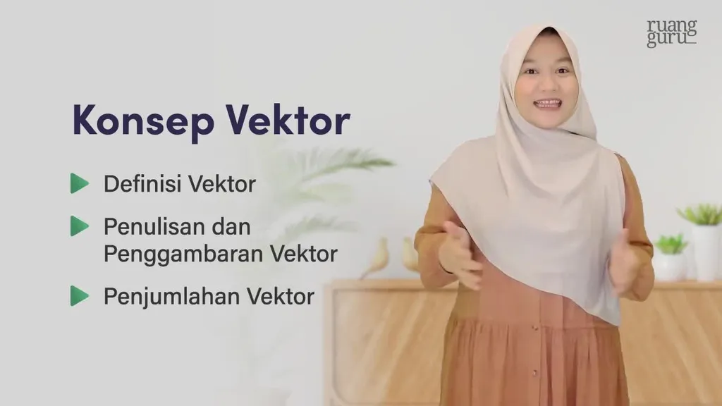 Video belajar Konsep Vektor Fisika untuk Kelas 10 IPA